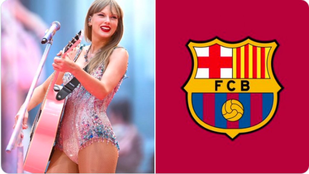 Тейлър Суифт изгрява на екипа на Барса - Webcafe.bg