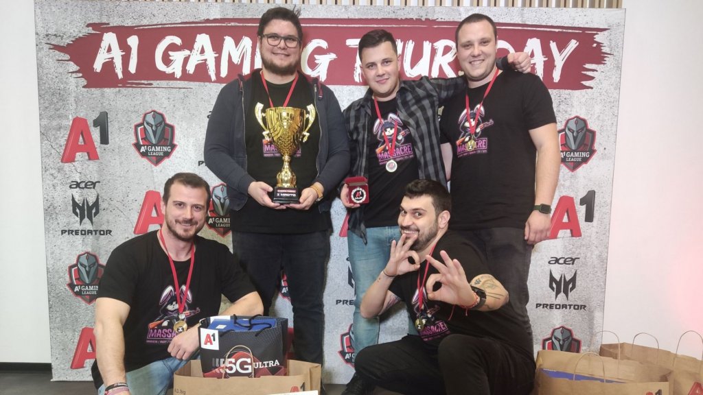 Над 100 представители на А1 се включиха във вътрешния гейминг турнир A1 Gaming Thursday - Webcafe.bg