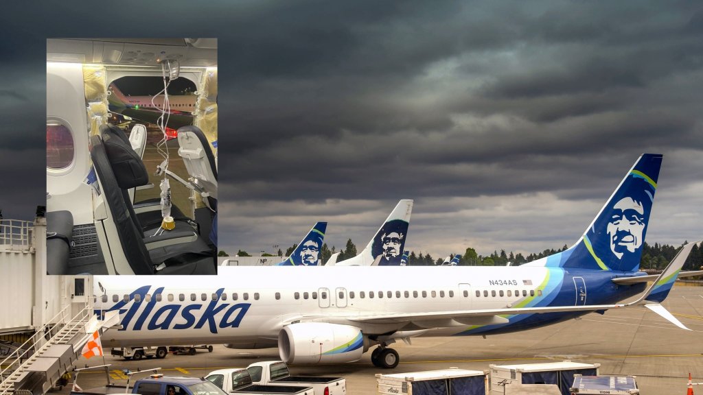 Прозорец на самолет се изкърти по време на полет на 5000 м височина (видео) - Webcafe.bg